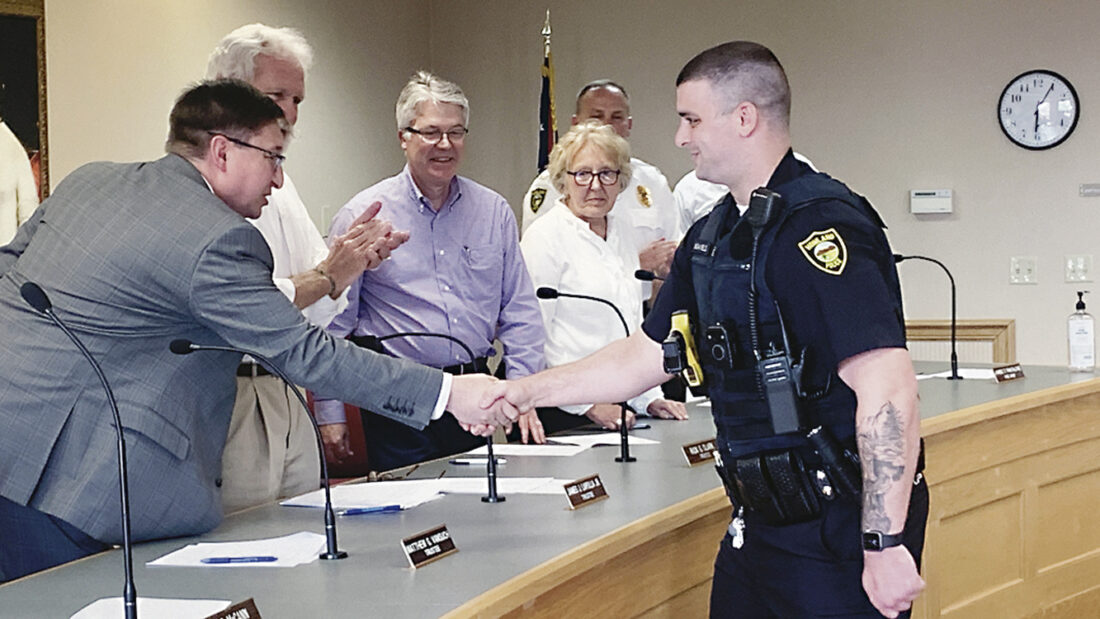 Howland welcomes new officer | News, Sports, Jobs - Tribune Chronicle